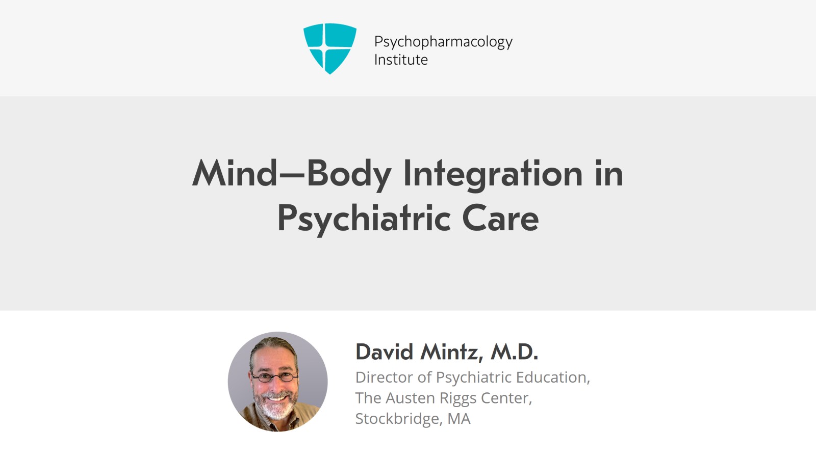 Psychopharmacology Institute